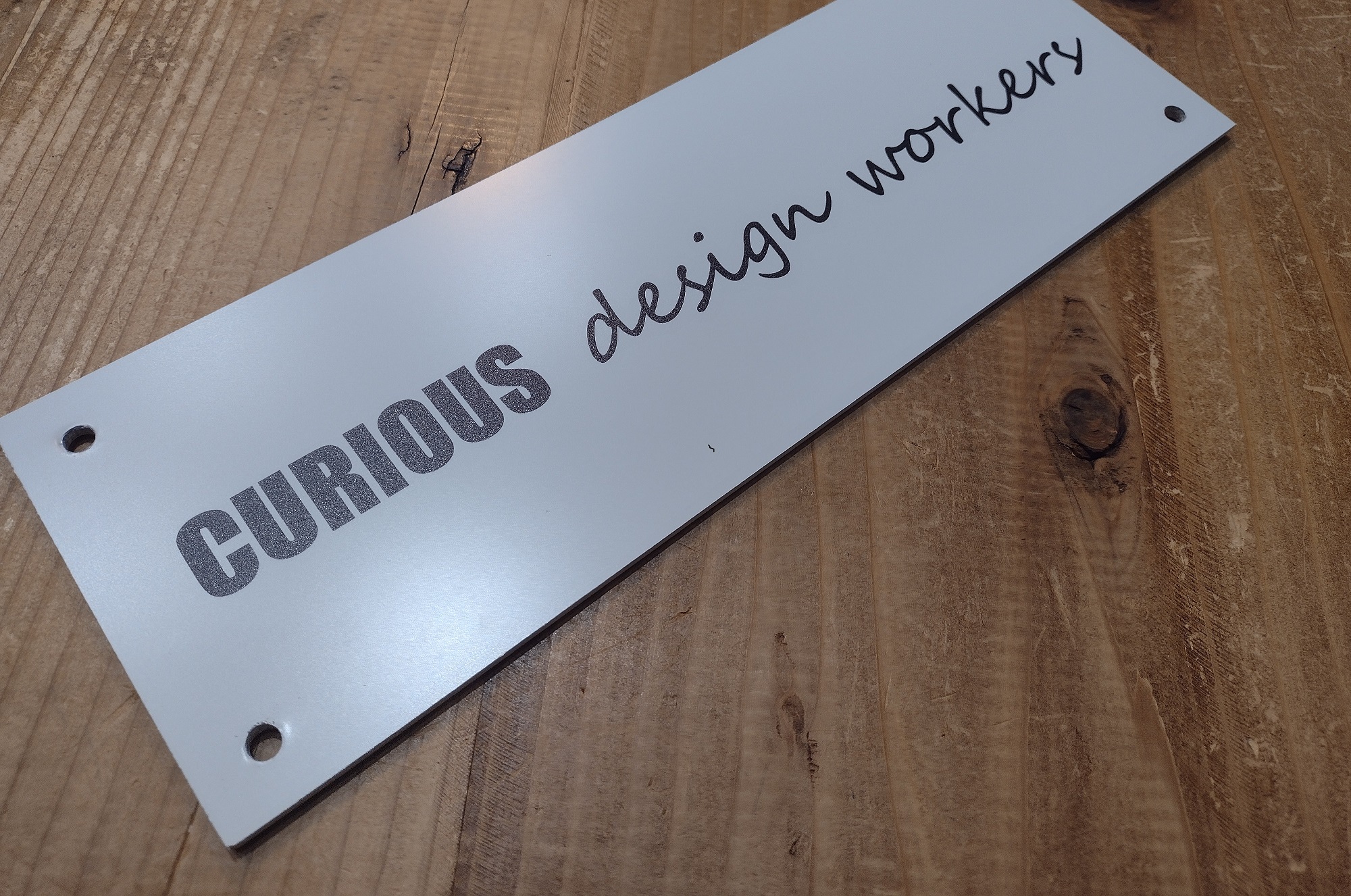 お客様用の駐車場看板-BLOG│名古屋の設計事務所ならCURIOUS design workers